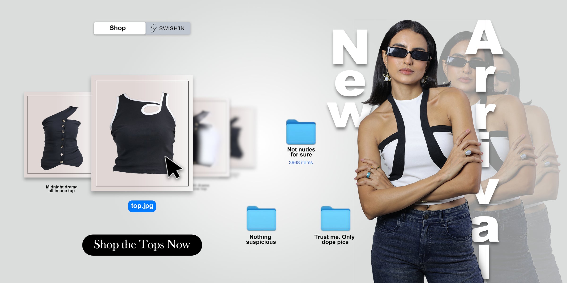 Womens Tops & Dresses Online India | Swish'In – SWISH'IN